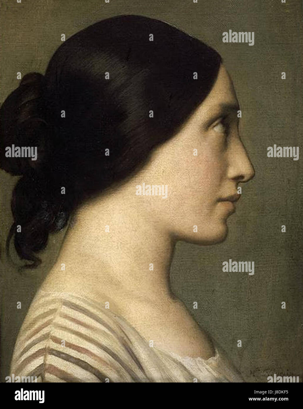 Flandrin Florentine refers to the works of French artist Hippolyte ...