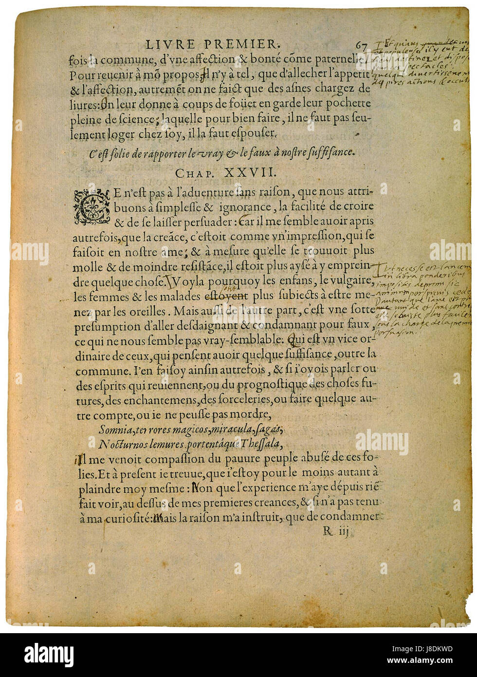 'Essais Livre 1' refers to the first book of Michel de Montaigne's ...