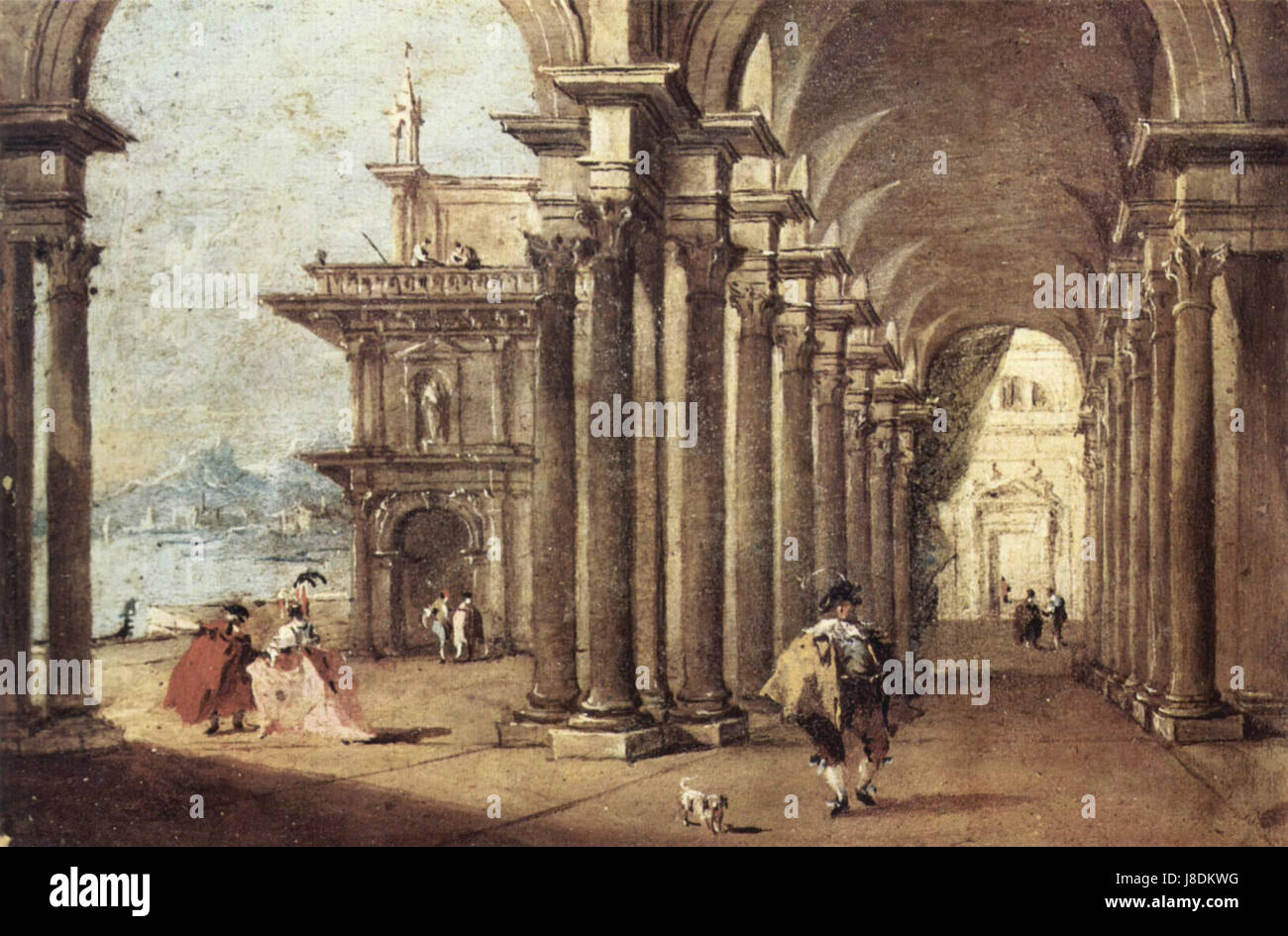 Francesco Guardi was an Italian Rococo painter known for his landscapes ...