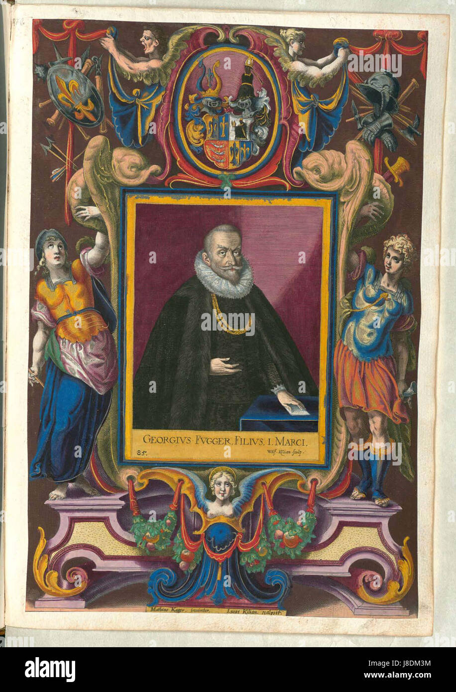 'Fuggerorum et Fuggerarum imagines' is a historical work featuring ...