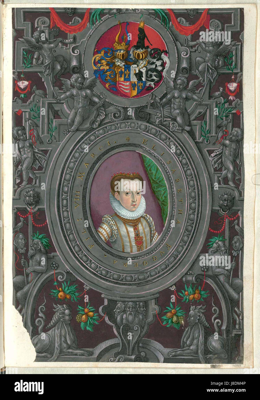 This image is part of the 'Fuggerorum et Fuggerarum' series, depicting ...