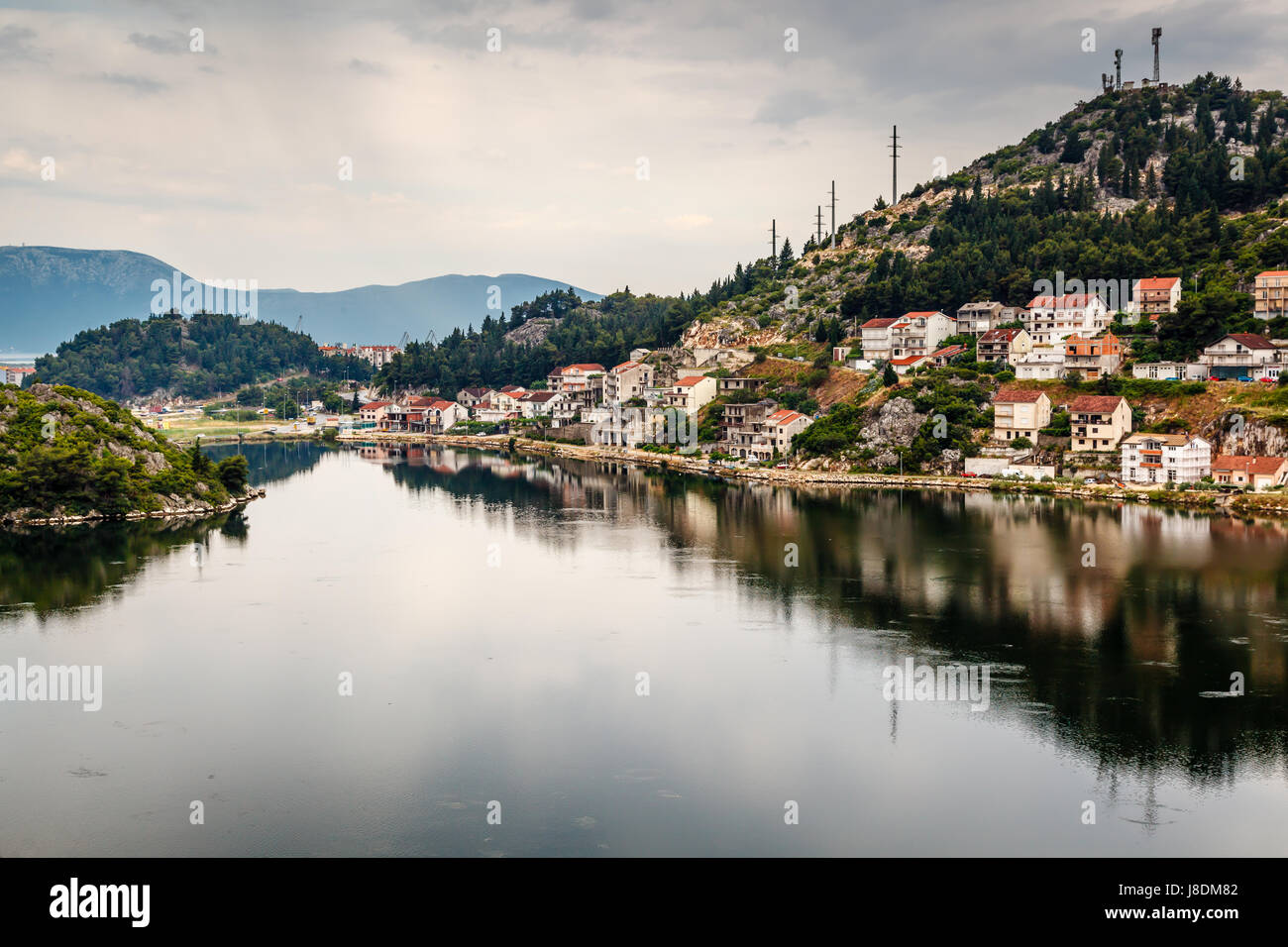 City of Ploce near Dubrovnik, Dalmatia, Croatia Stock Photo - Alamy