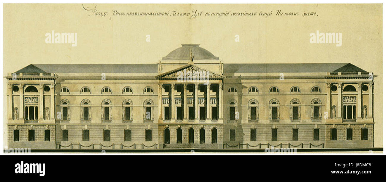 The draft of the Kremlin Armoury, created by Ivan Yegotov in 1806, is a ...