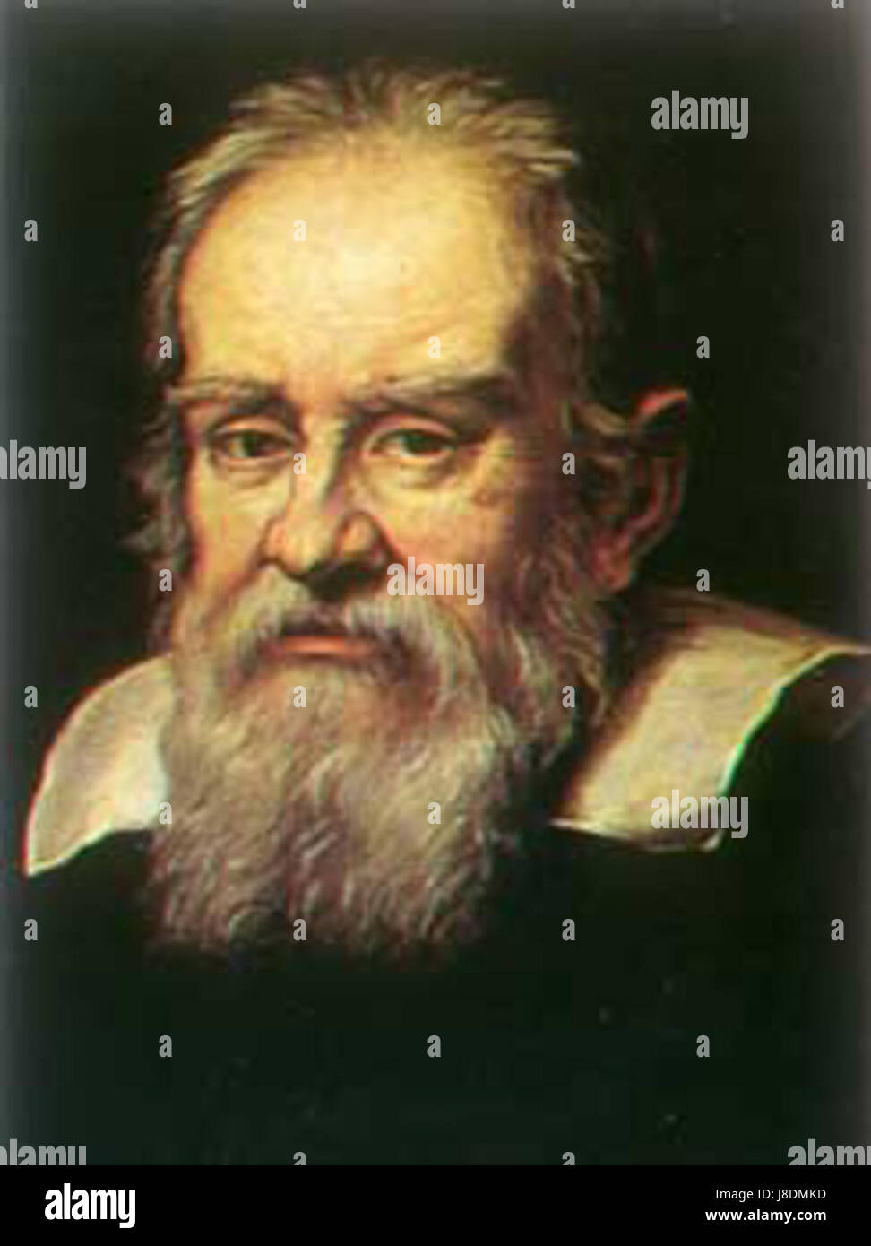 This likely refers to an image of Galileo Galilei, the famous Italian ...