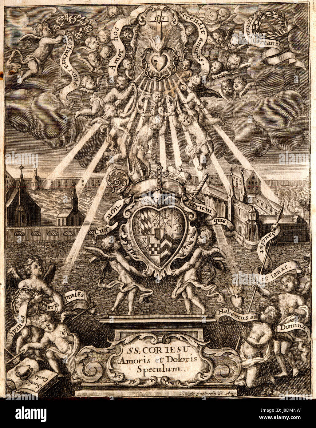 The Ginther Speculum is a medieval manuscript, and the frontispiece is ...