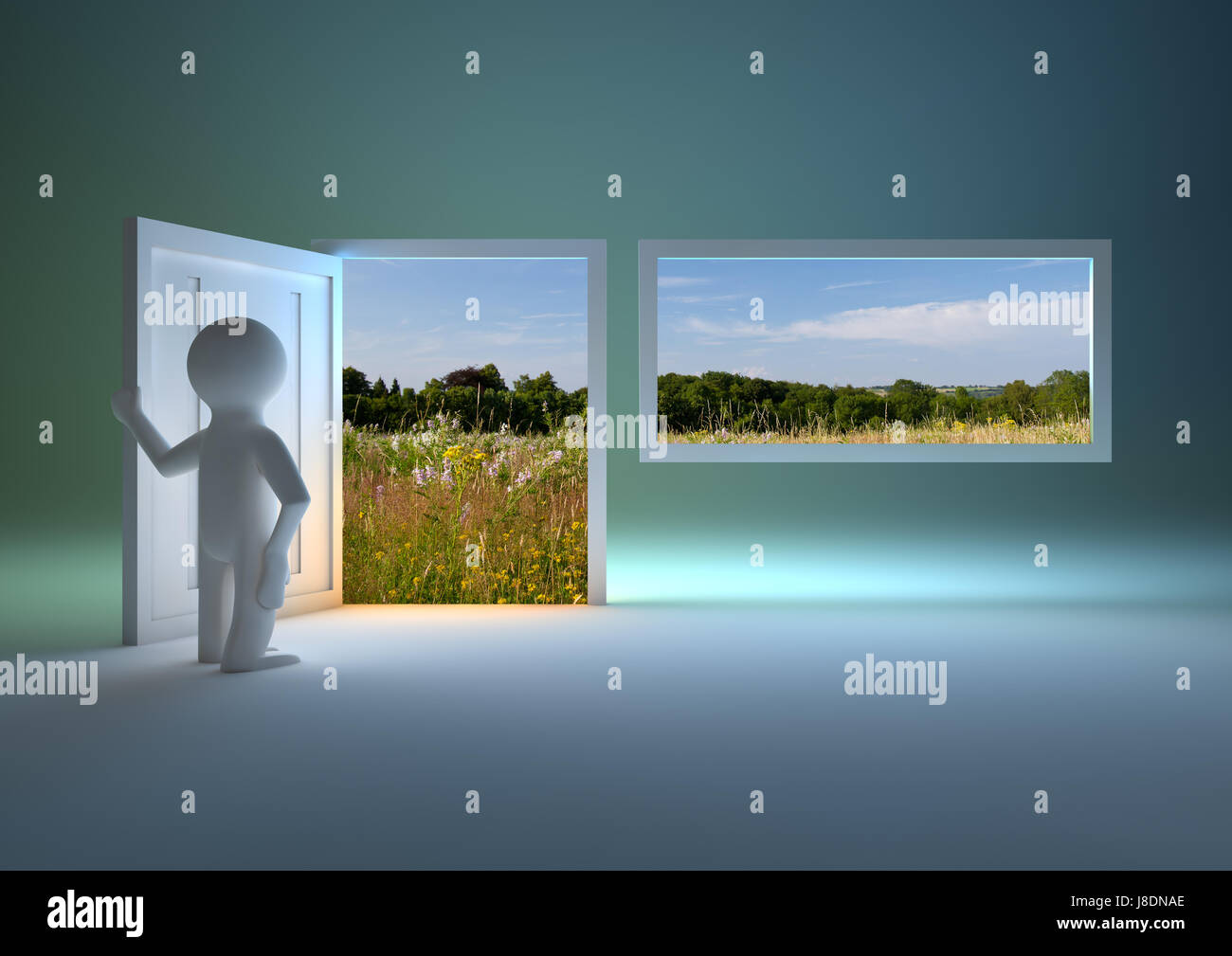 corridor, environment, enviroment, model, design, project, concept ...