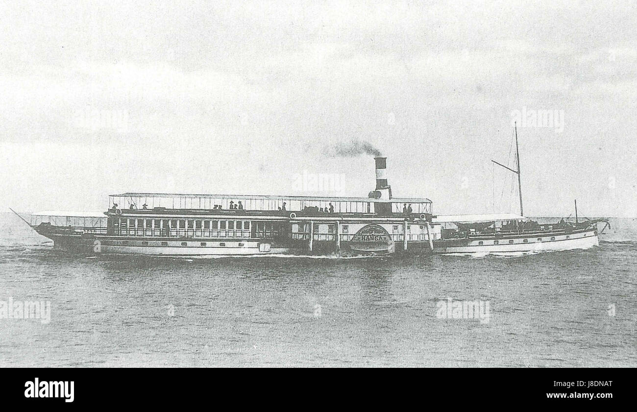 Hansa (ship, 1886) 003 Stock Photo - Alamy