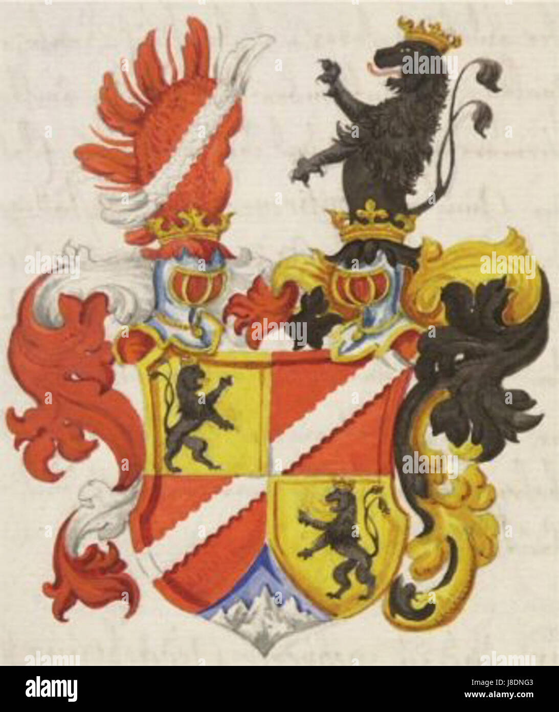 Hartenberg Wappen Schaffhausen B03 Stock Photo - Alamy