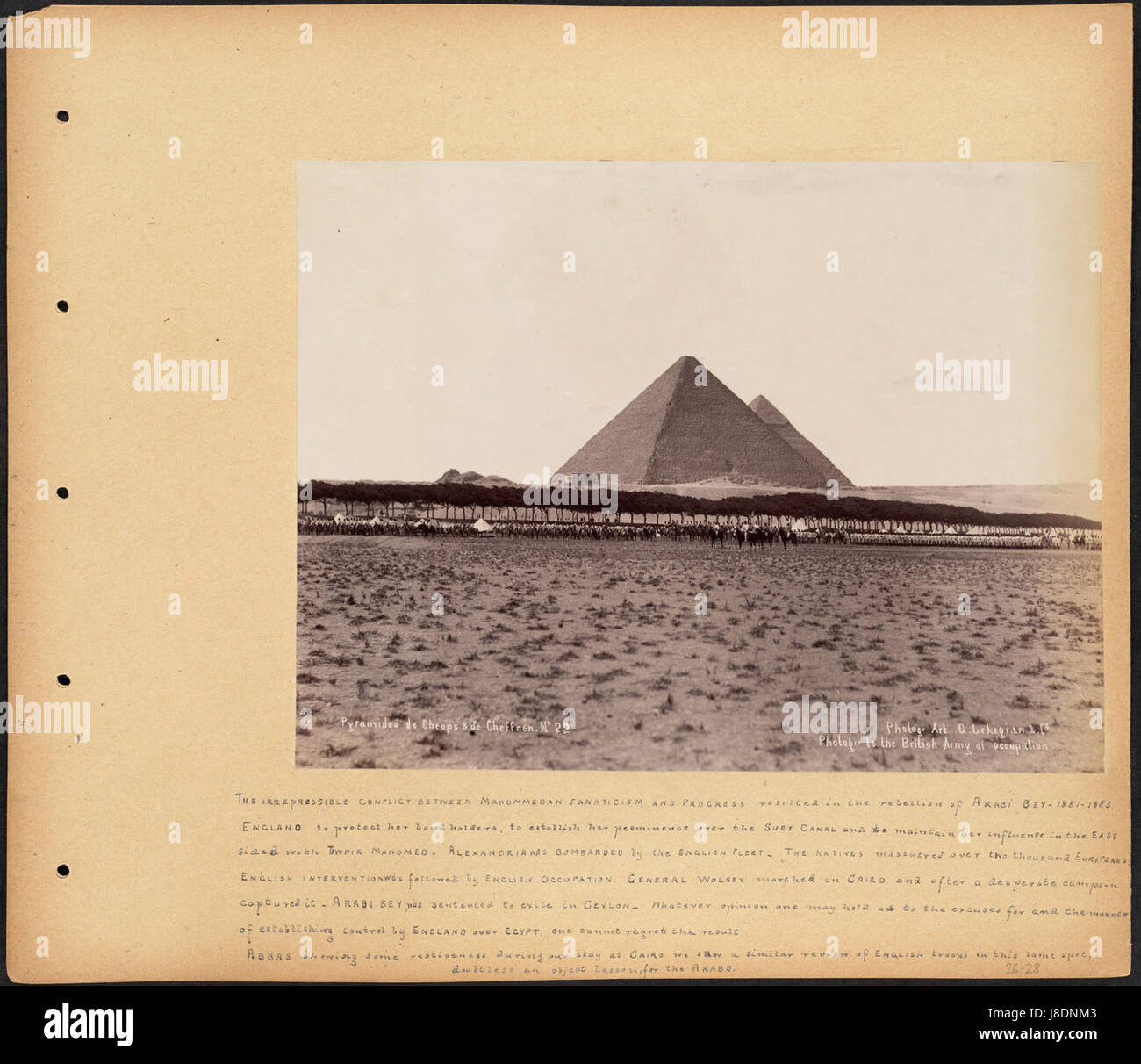 English occupation of egypt hi-res stock photography and images - Alamy