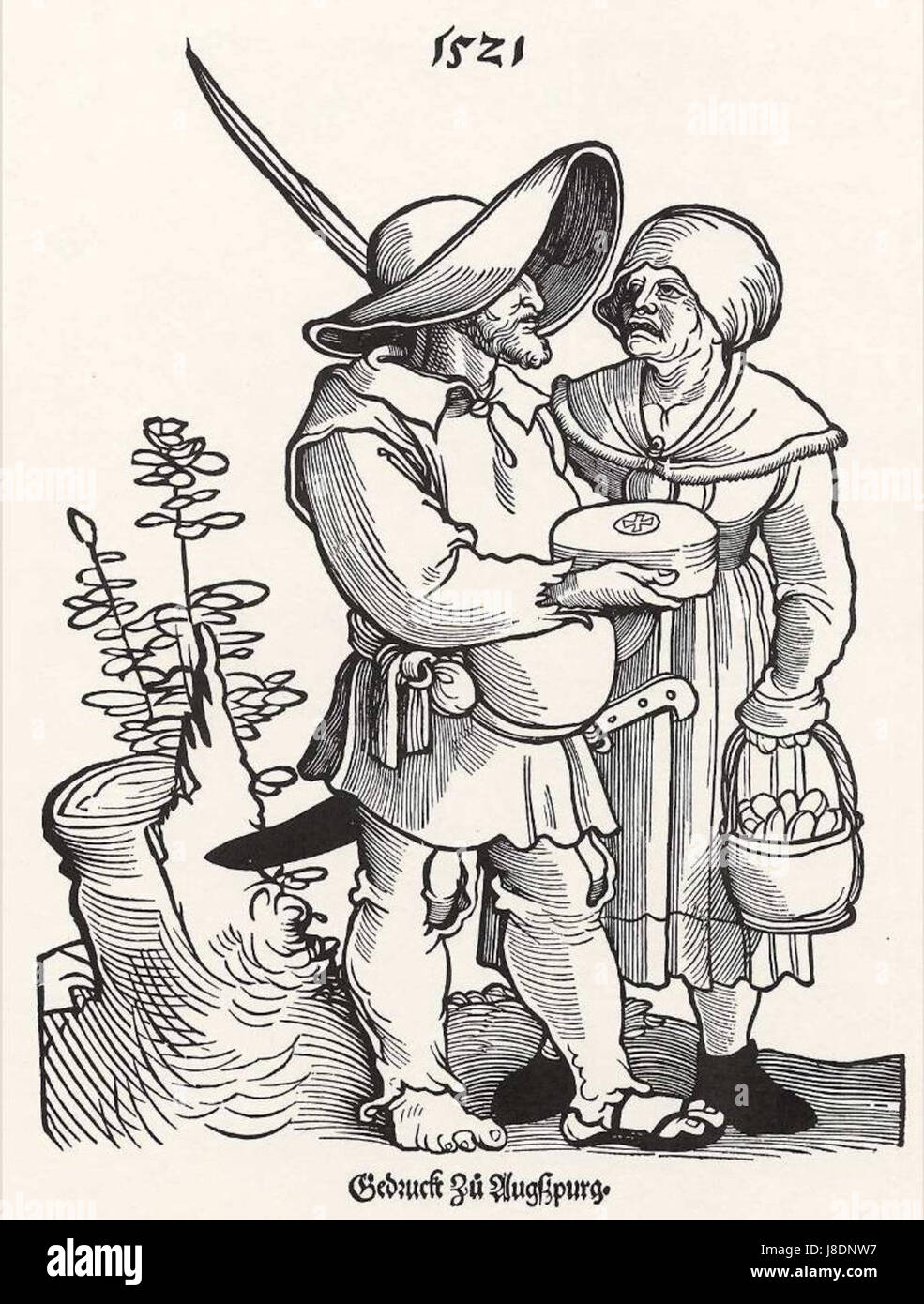 Hans Weiditz was a German artist known for his woodcuts and ...