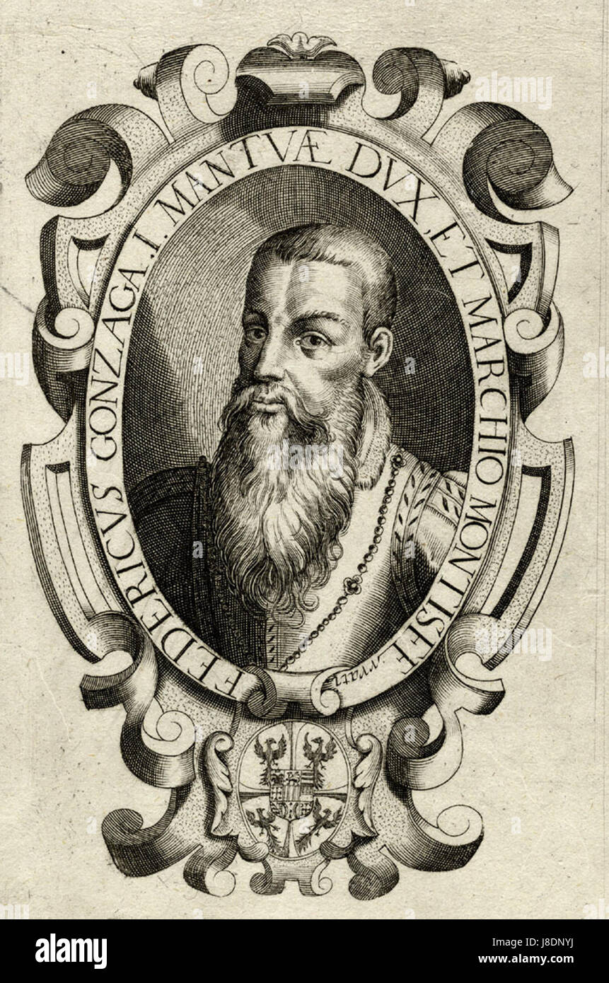 This image showcases a portrait from the Gonzaga collection, known for ...