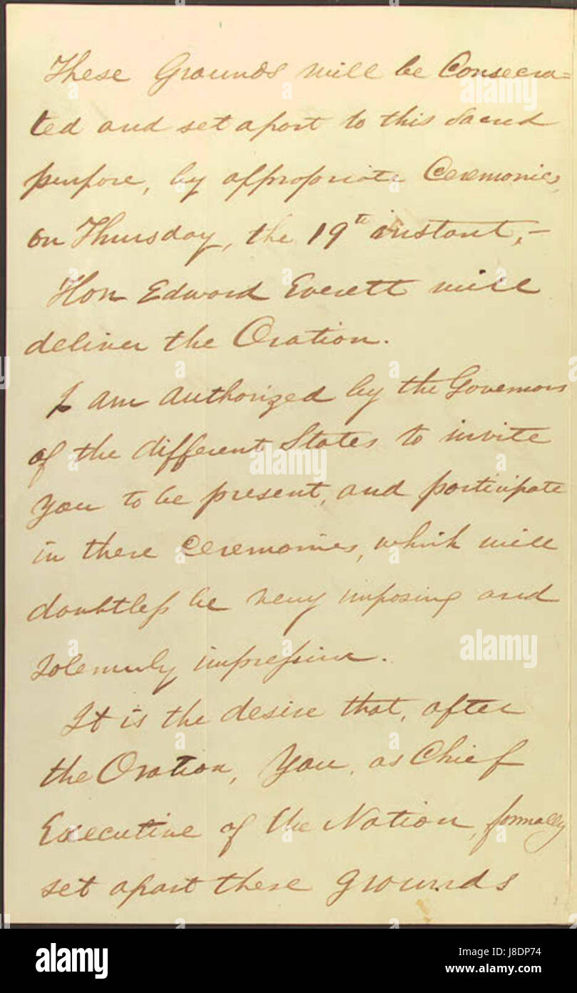 Civil war era document hi-res stock photography and images - Alamy