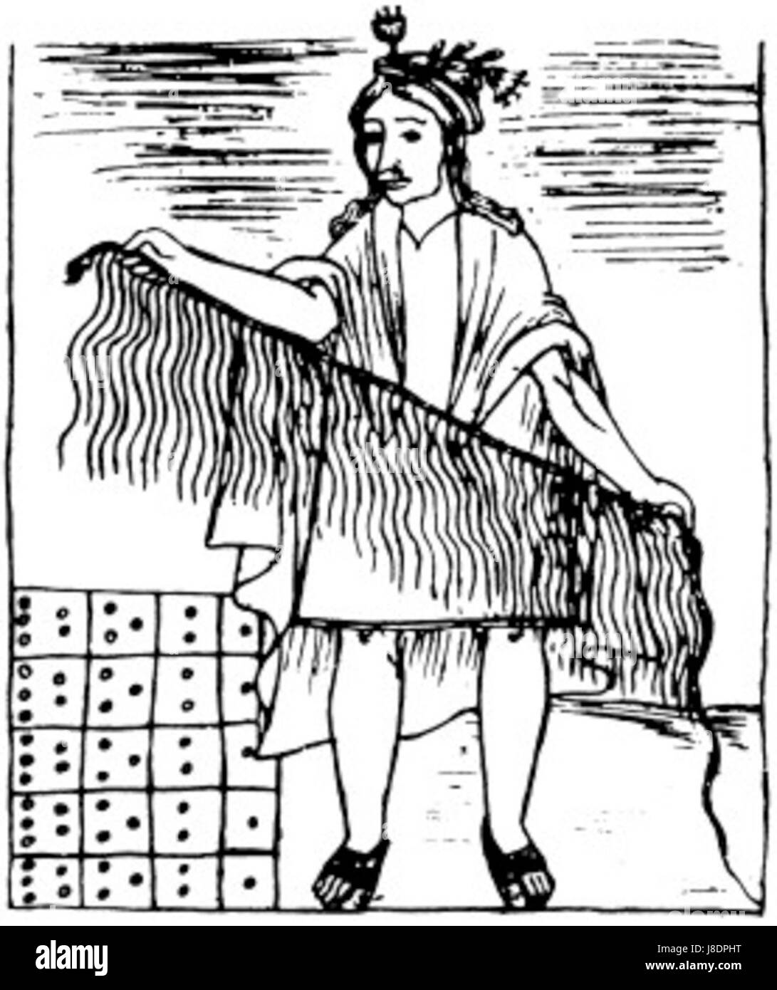 Inkove kipu refers to a form of knotted string used for recording ...