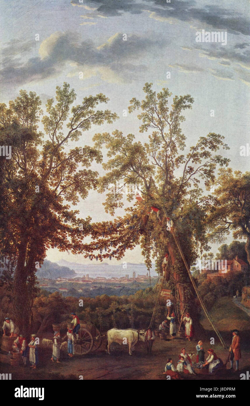 Jacob Philipp Hackert 003 Stock Photo - Alamy