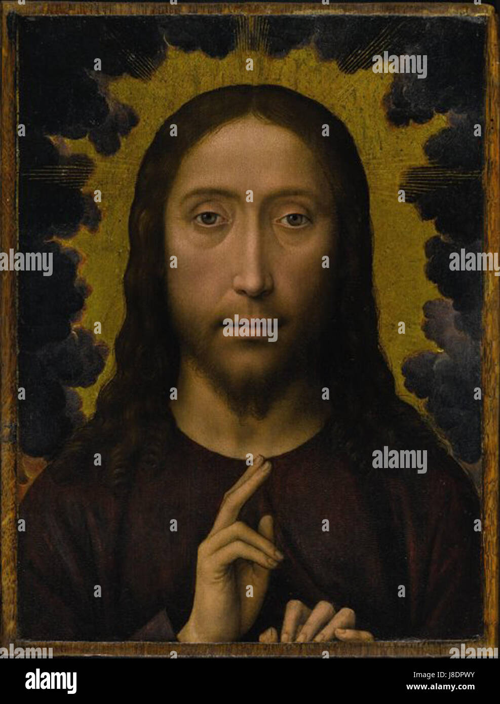 Jesus by Hans Memling Stock Photo - Alamy