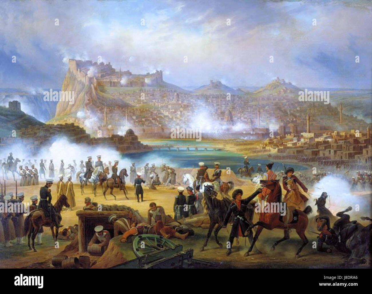 January Suchodolski Kars siege Stock Photo - Alamy