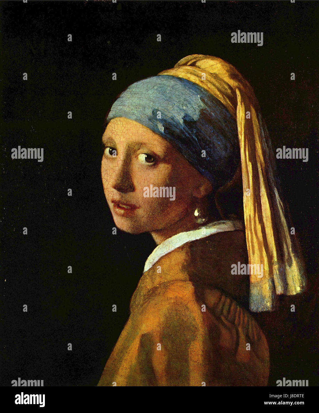 This painting by Jan Vermeer van Delft, a renowned Dutch master ...