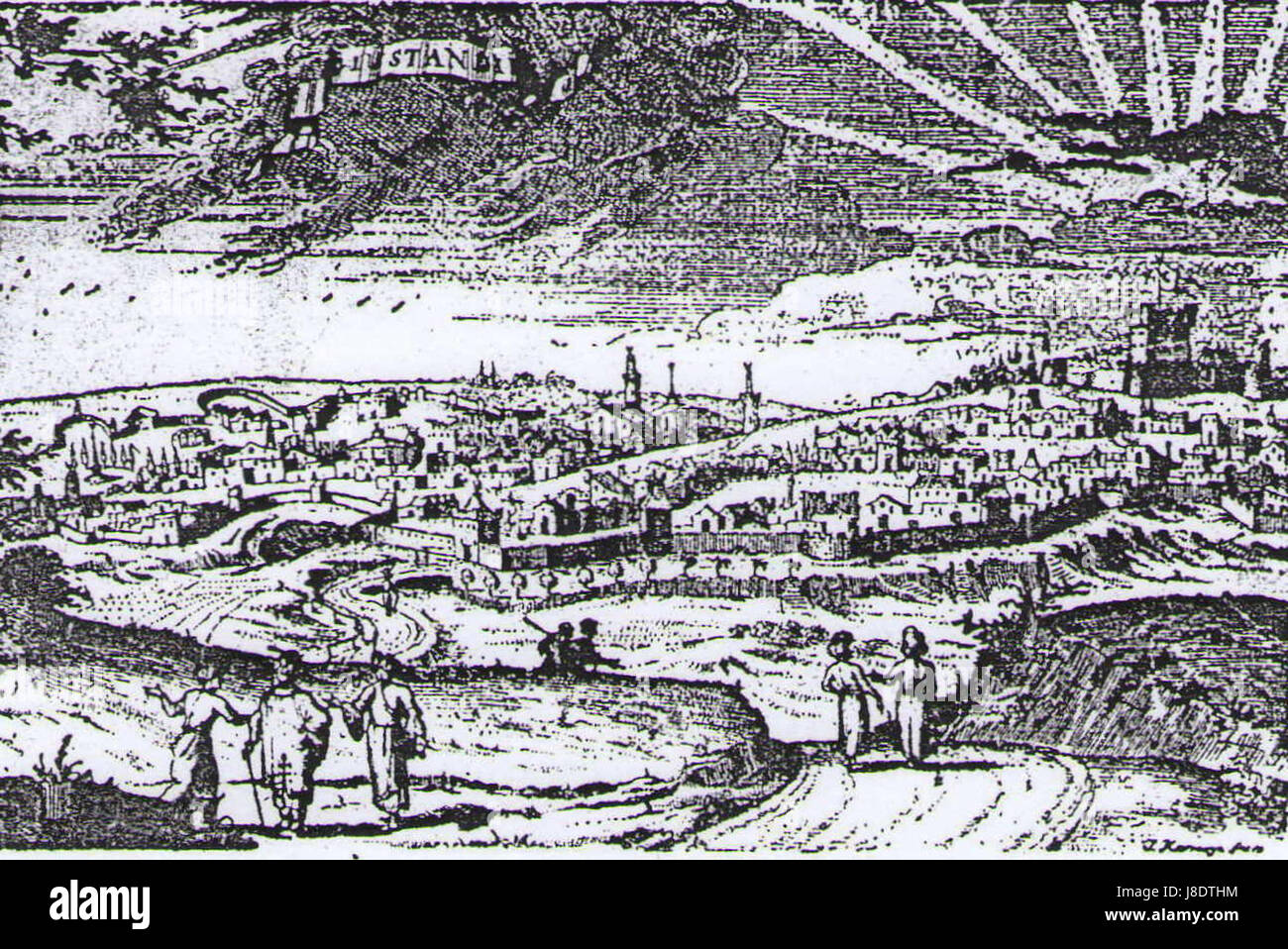 This image references the town of Kyustendil, Bulgaria, in the year ...