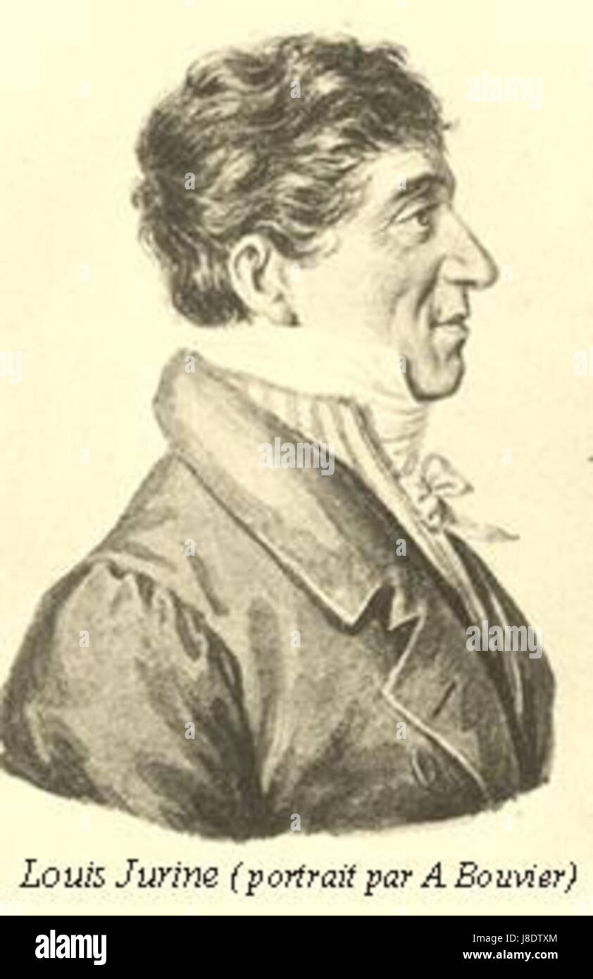 Louis jurine hi-res stock photography and images - Alamy