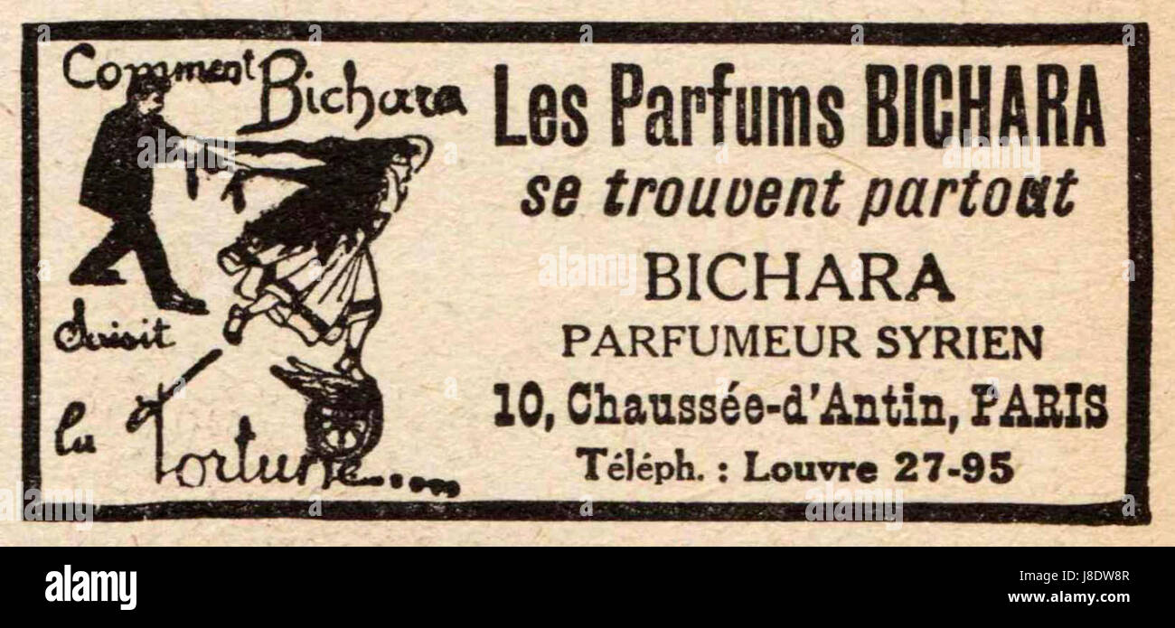 Les Parfums Bichara Stock Photo - Alamy