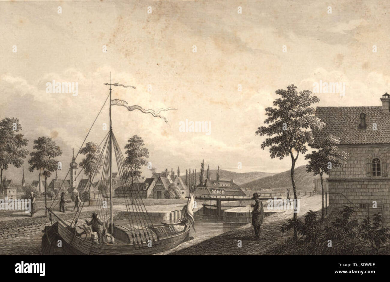 This entry refers to the Ludwig Canal, a significant waterway in ...