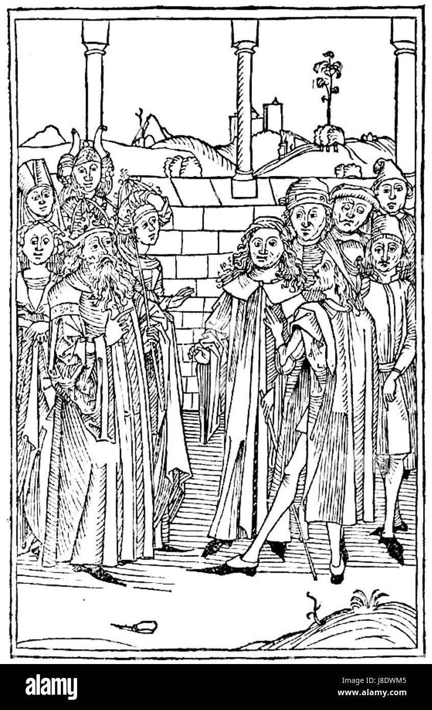 Lirer chronik 3v Stock Photo - Alamy