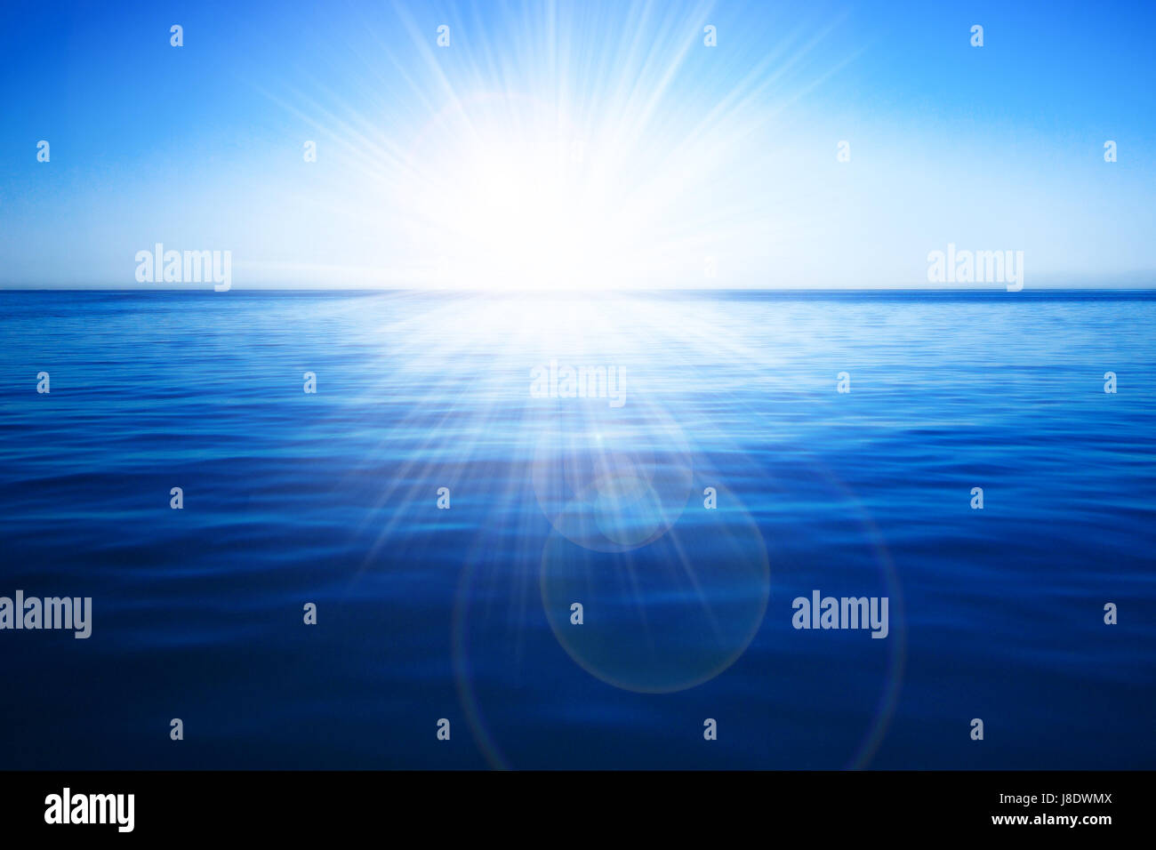 blue, sunrise, firmament, sky, salt water, sea, ocean, water, blue ...