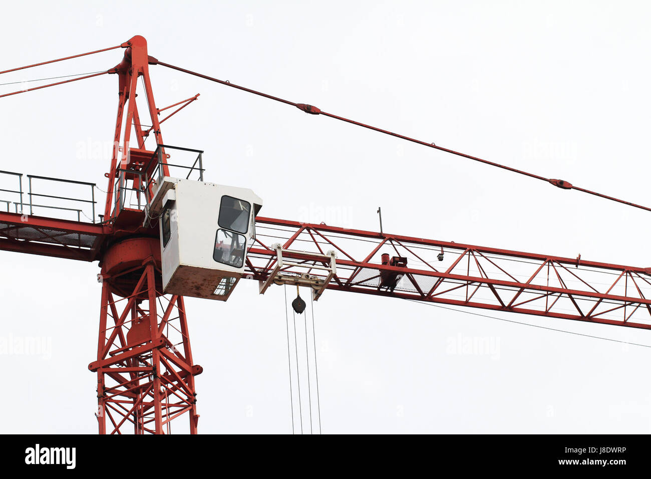 Tower Crane Cabin High Resolution Stock Photography and Images - Alamy