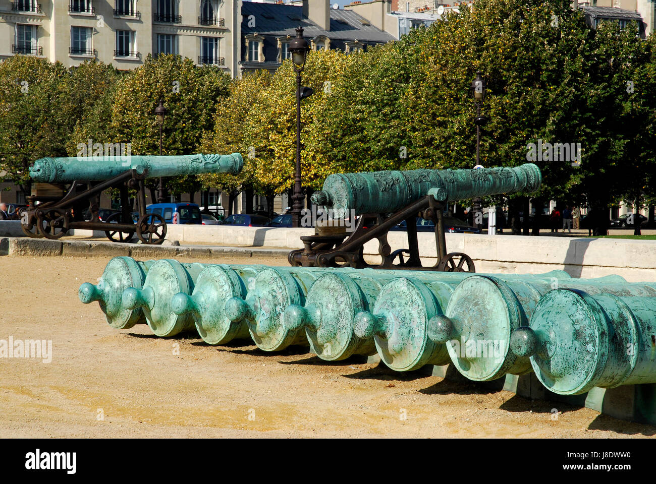 paris, france, cannon, history, military, arm, weapon, invalides ...