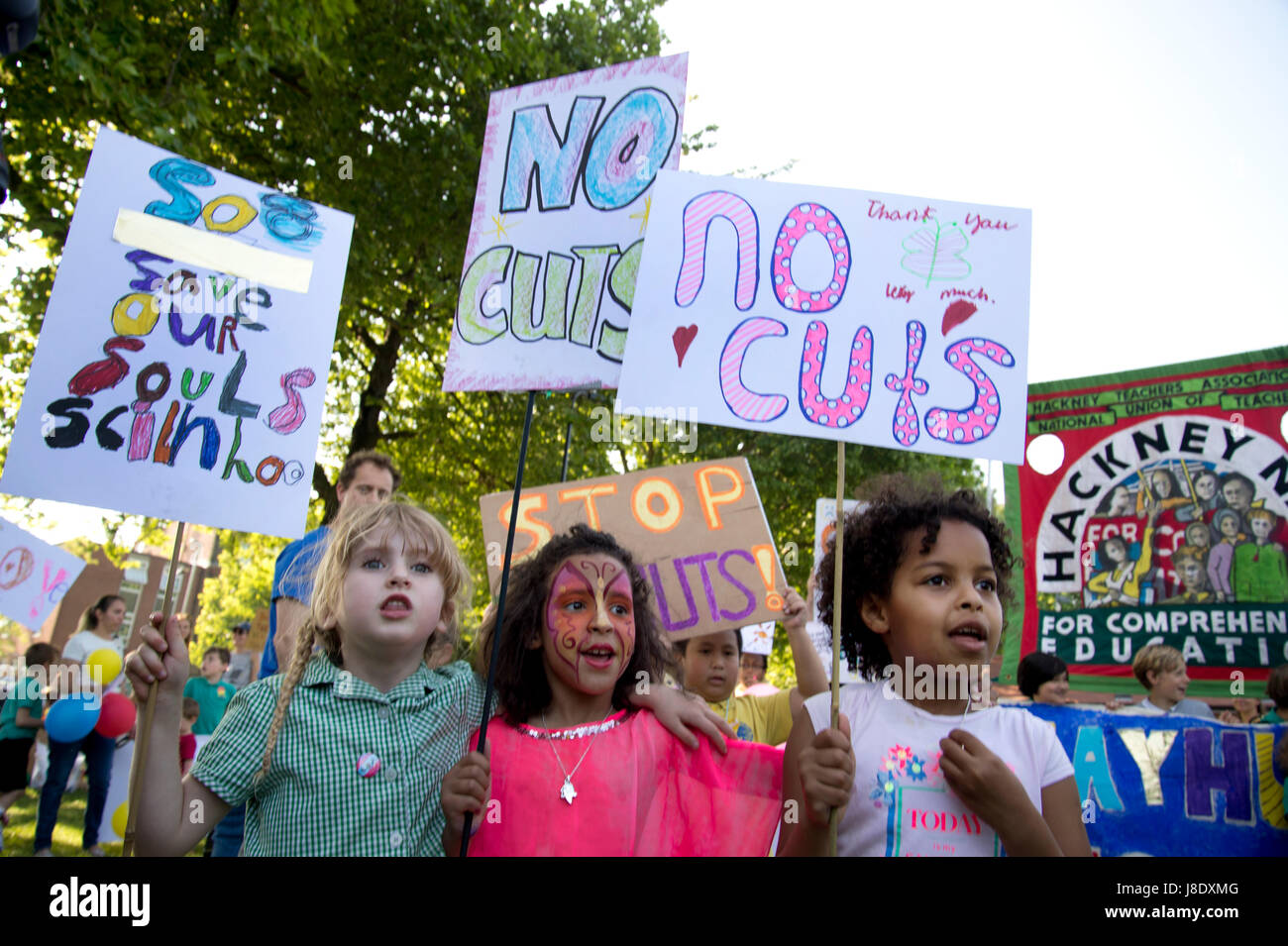 Children protest anger hi-res stock photography and images - Alamy