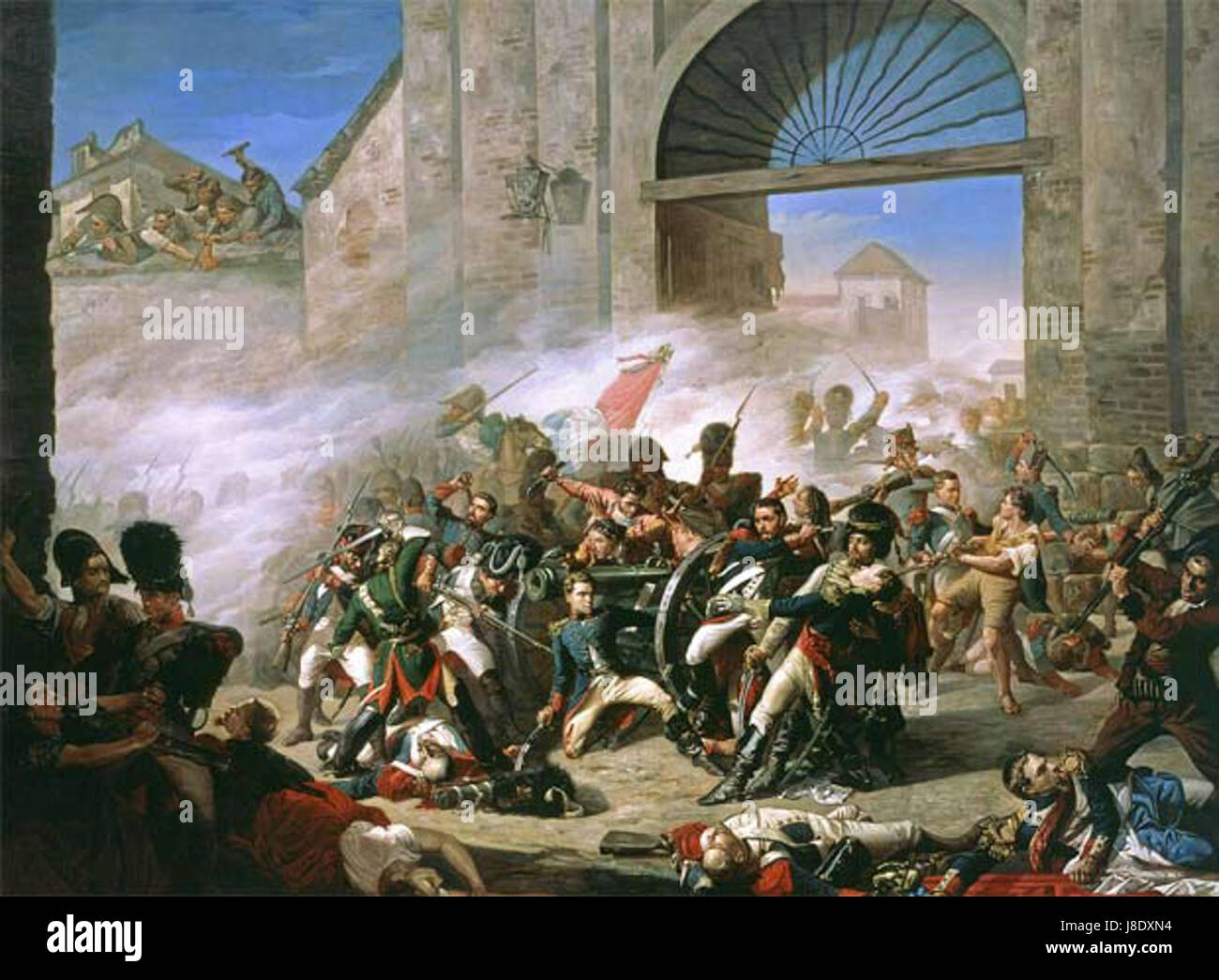 Manuel castellano death dalaoiz Stock Photo - Alamy