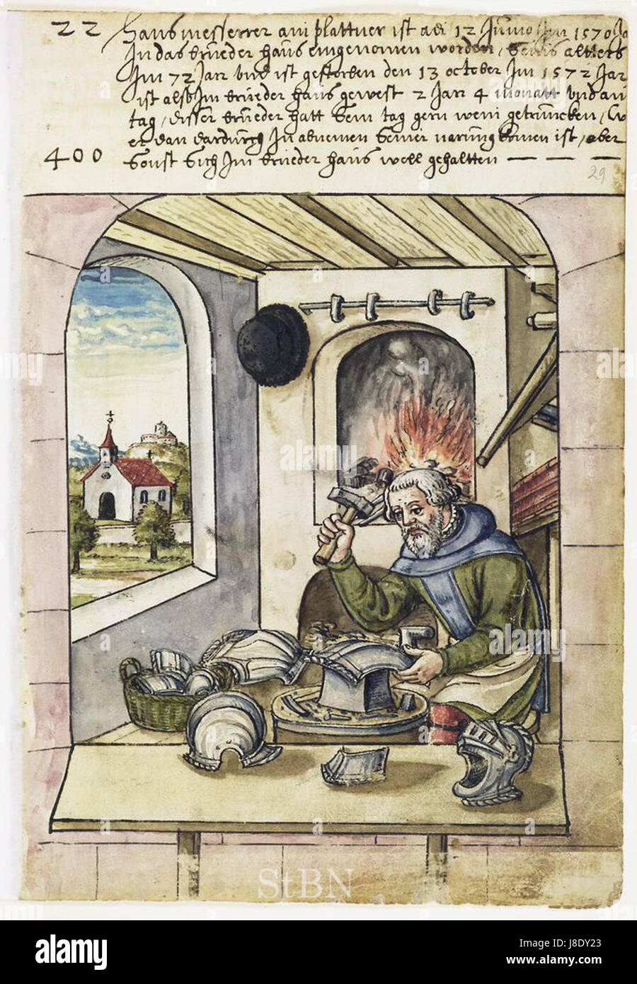 Mendel II 029 r refers to a historical document or manuscript that is ...