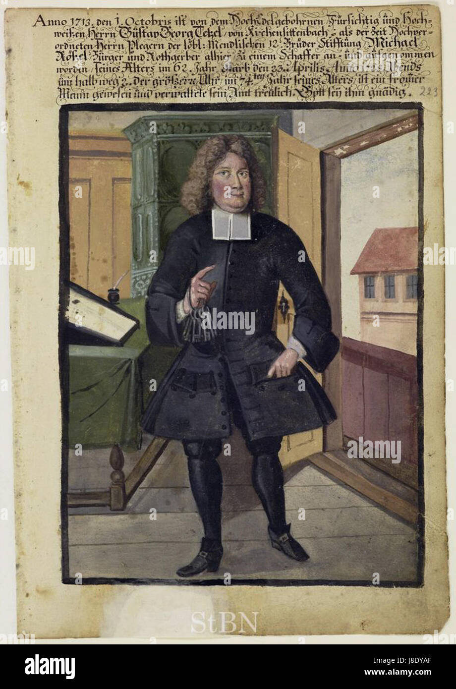 Mendel II 223 r is a manuscript or text, possibly from a scientific or ...