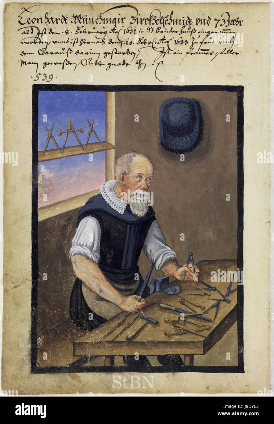 Mendel II 107 v refers to a historical manuscript or document, possibly ...