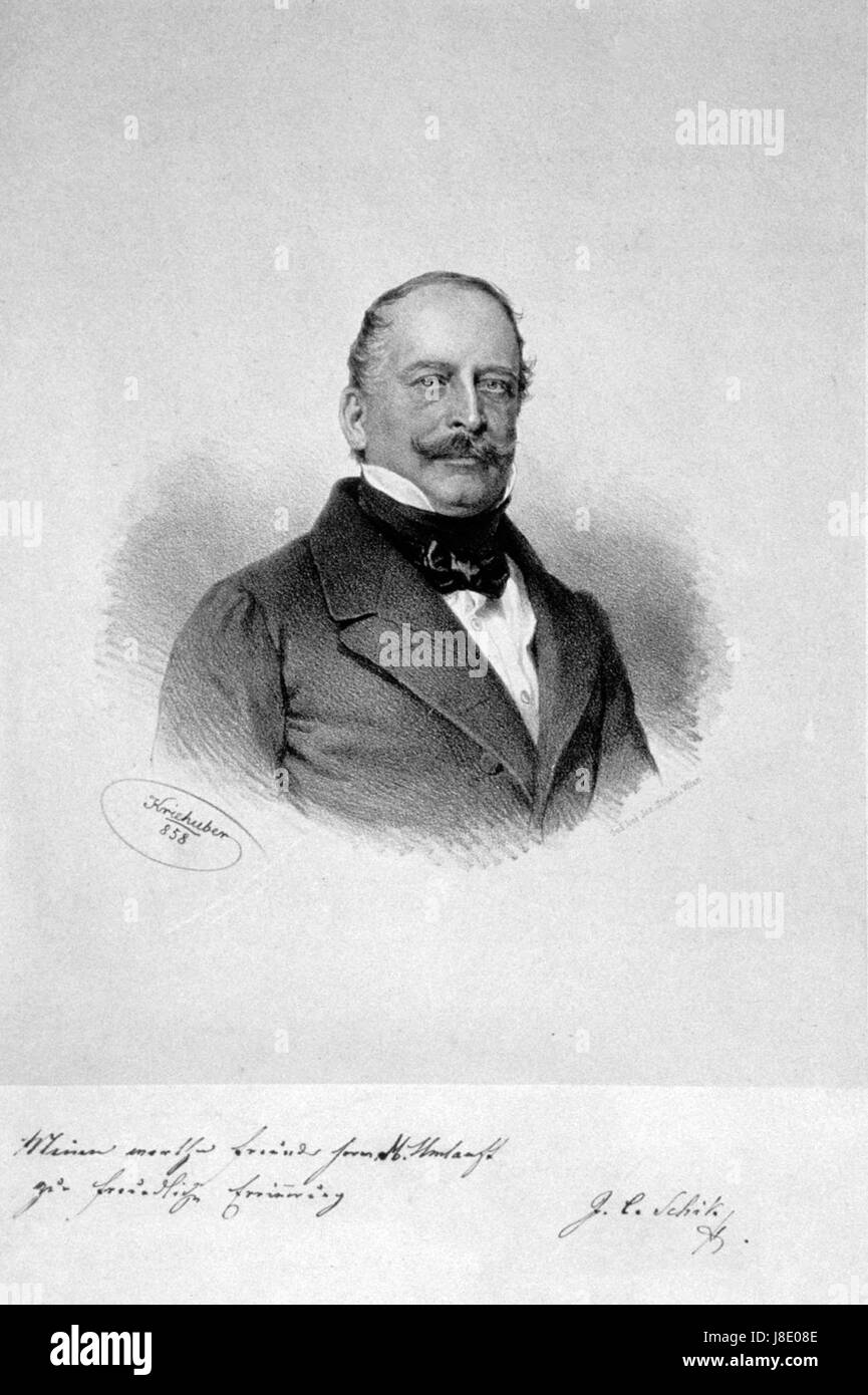 Jakob Christian Schik Litho Stock Photo - Alamy