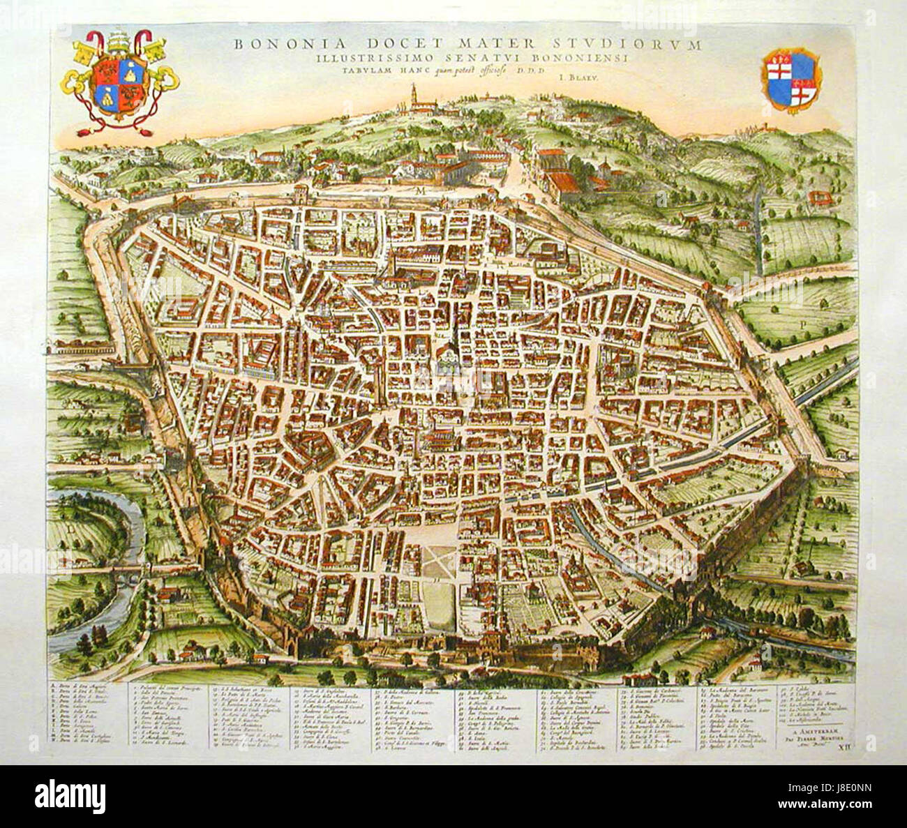 Filehippo Caletti Bologna Italy Map