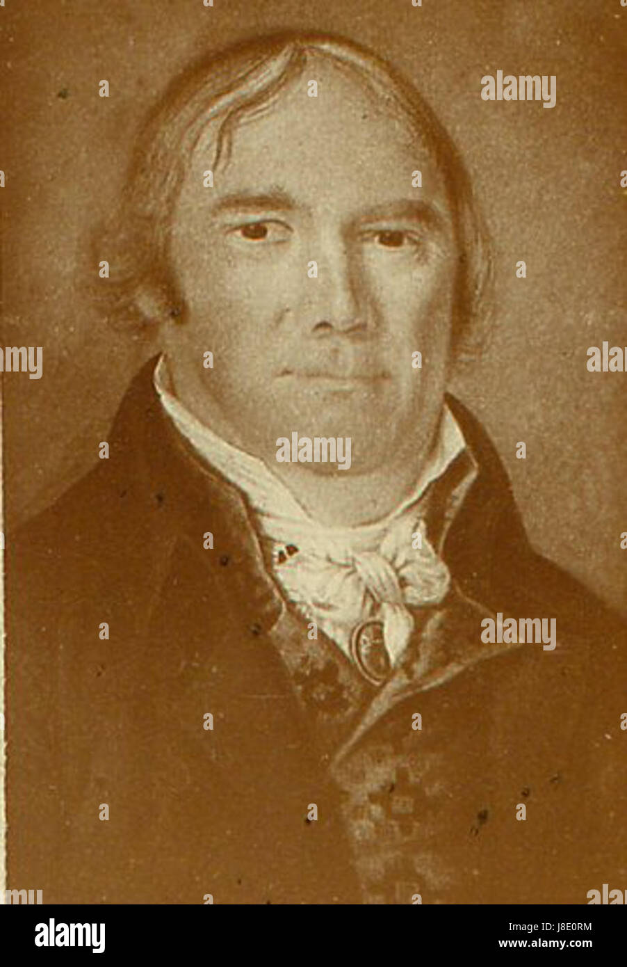 A portrait of Jacob Aall, a notable Norwegian figure from the 18th ...