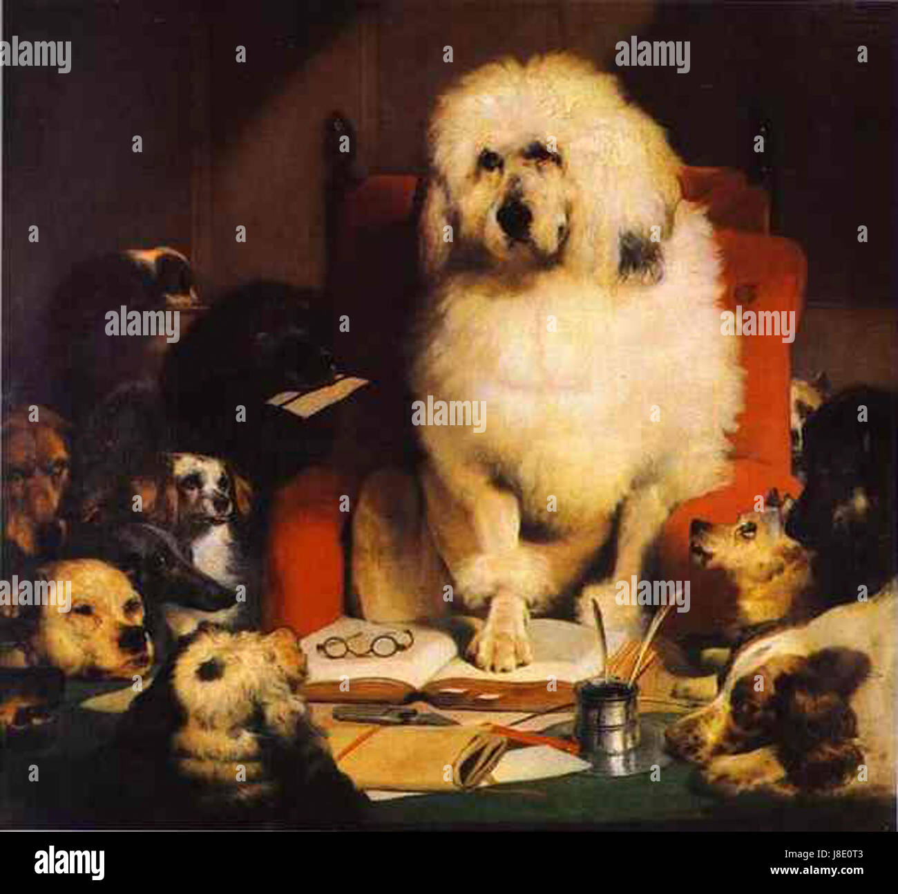 'Trial by Jury' is an iconic painting by Edwin Landseer, created in the ...