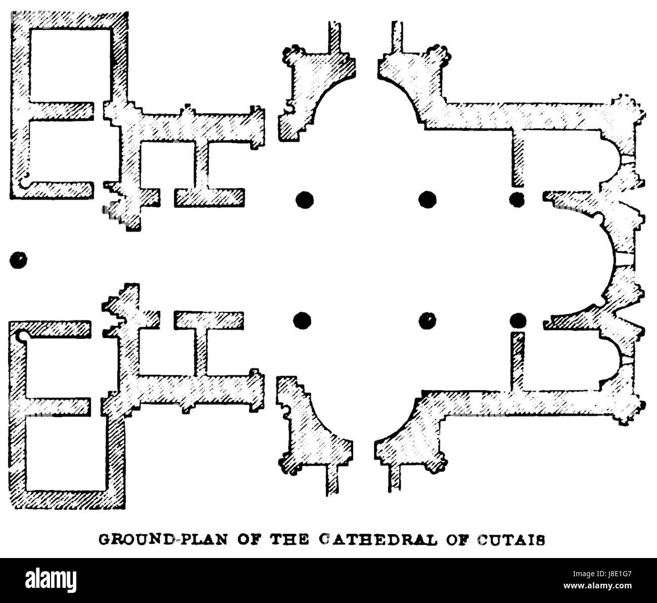 Cathedral floor plan Black and White Stock Photos & Images - Alamy