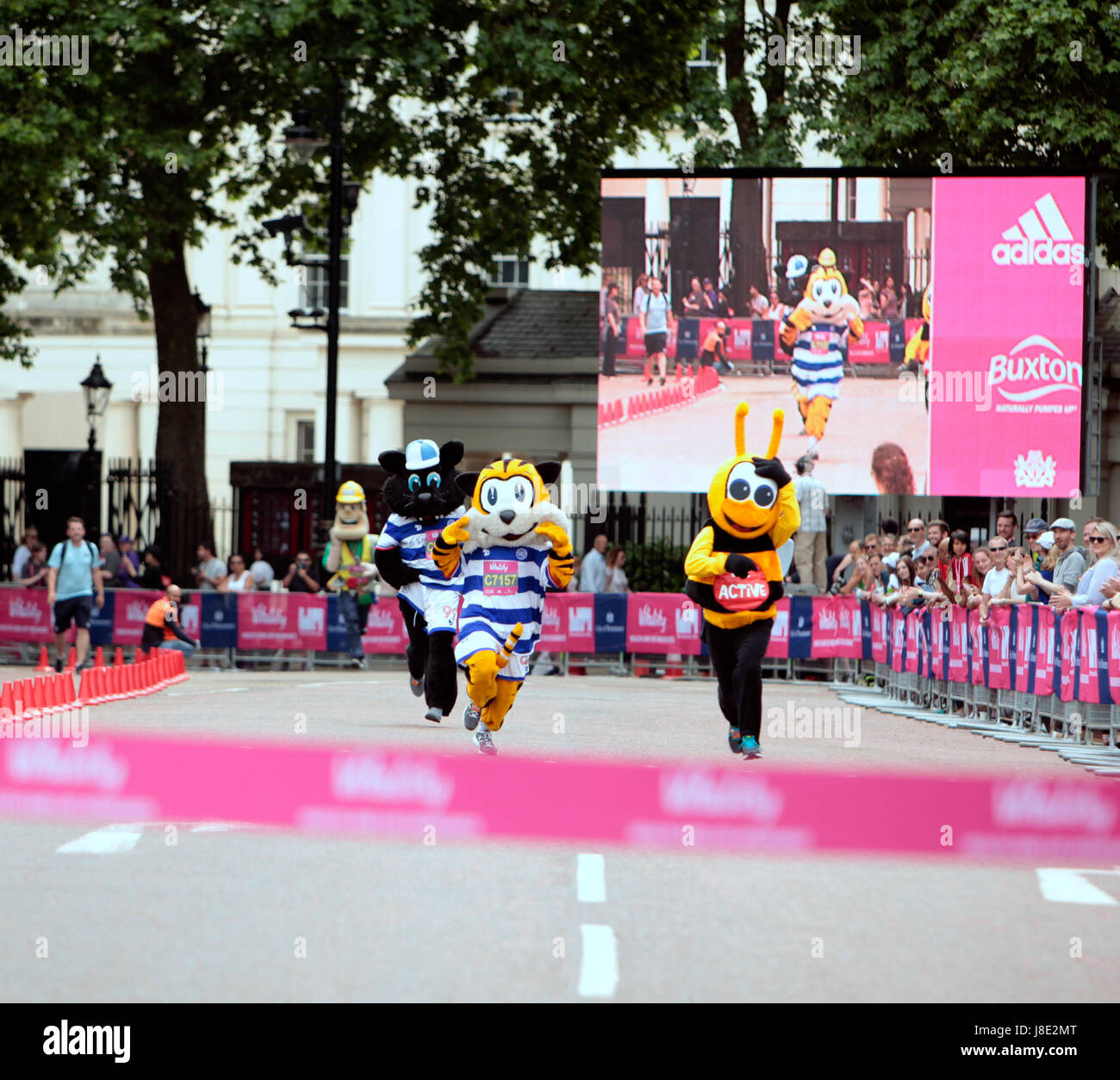 London, UK. 28th May, 2017. Vitality Westminster Mile race saw the ...