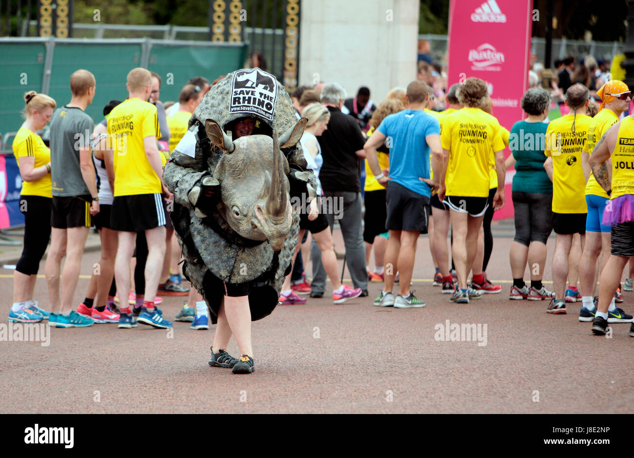 London, UK. 28th May, 2017. Vitality Westminster Mile race saw the ...