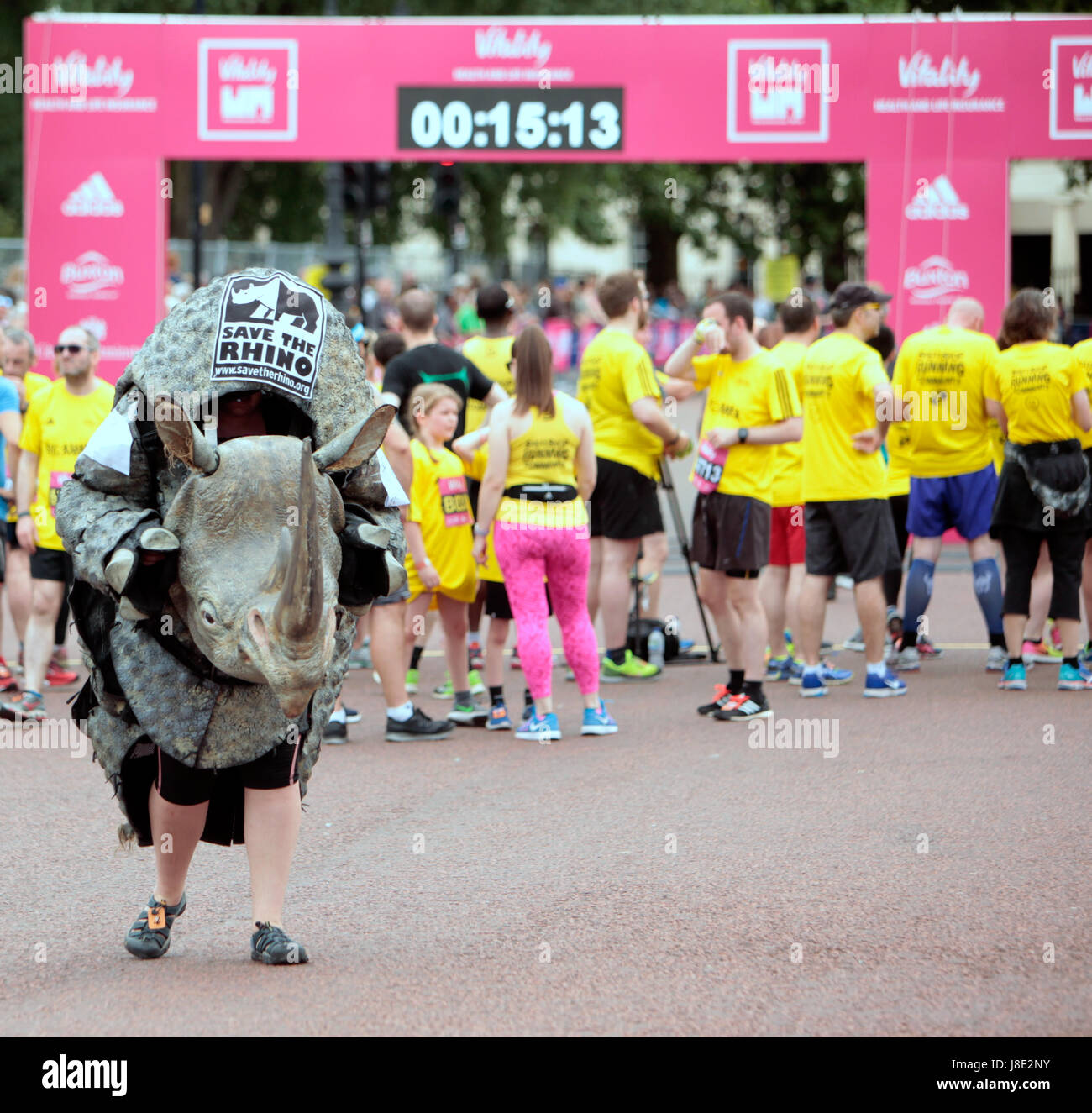 London, UK. 28th May, 2017. Vitality Westminster Mile race saw the ...