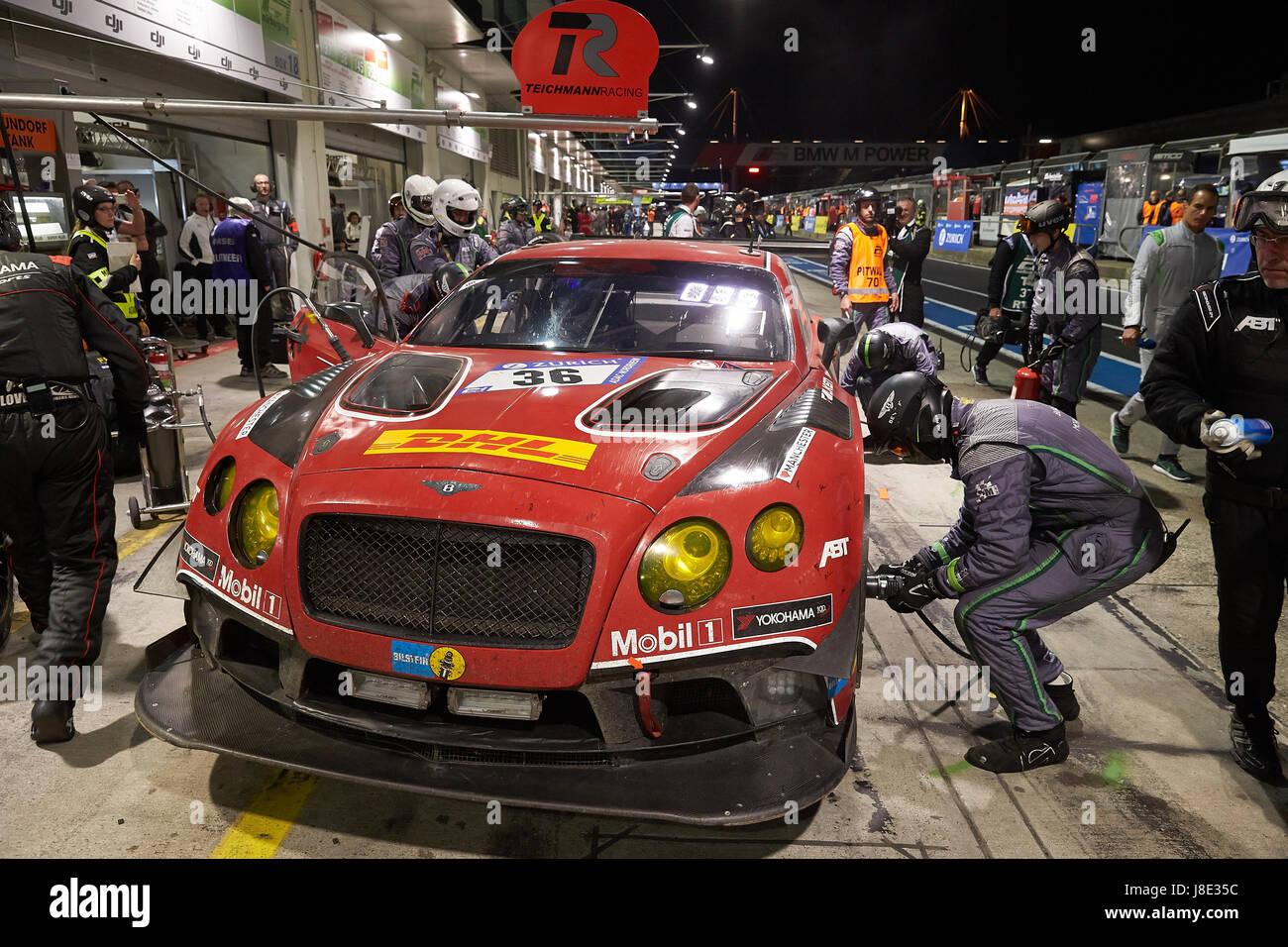 Nuerburg, Germany. 28th May, 2017. The Bentley Continental GT3 of the ...