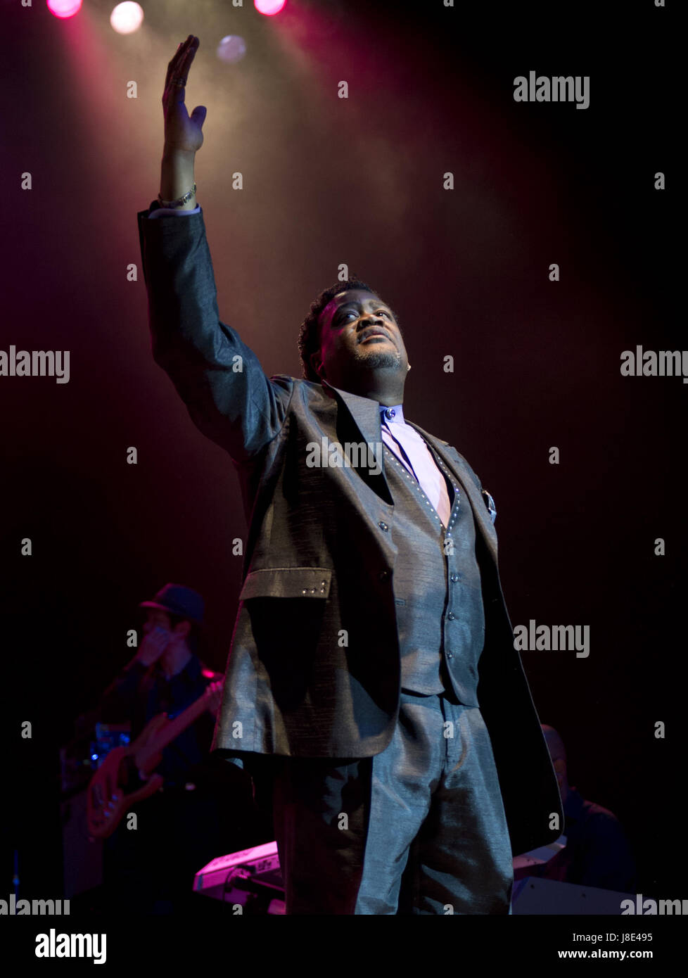 Portsmouth, VIRGINIA, USA. 27th May, 2017. THE STYLISTICS, with orginal ...