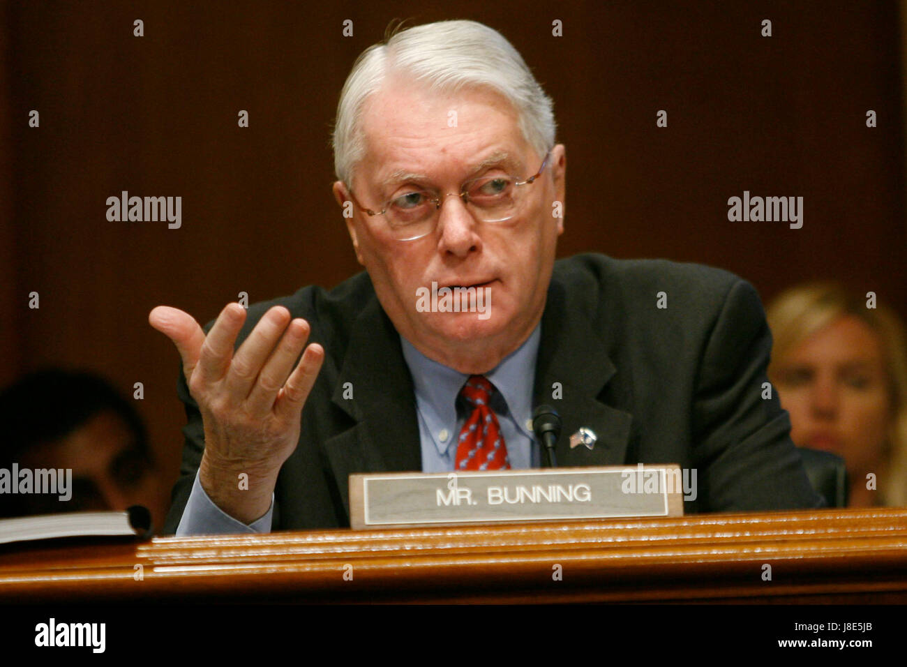 May 27, 2017 - File Photo: JAMES PAUL DAVID BUNNING (October 23, 1931 ...