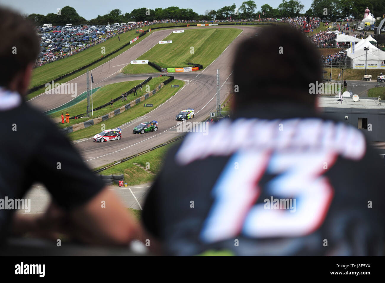 Lydden Hill Race Circuit, Kent, UK. 28th May, 2017. Track action at the ...
