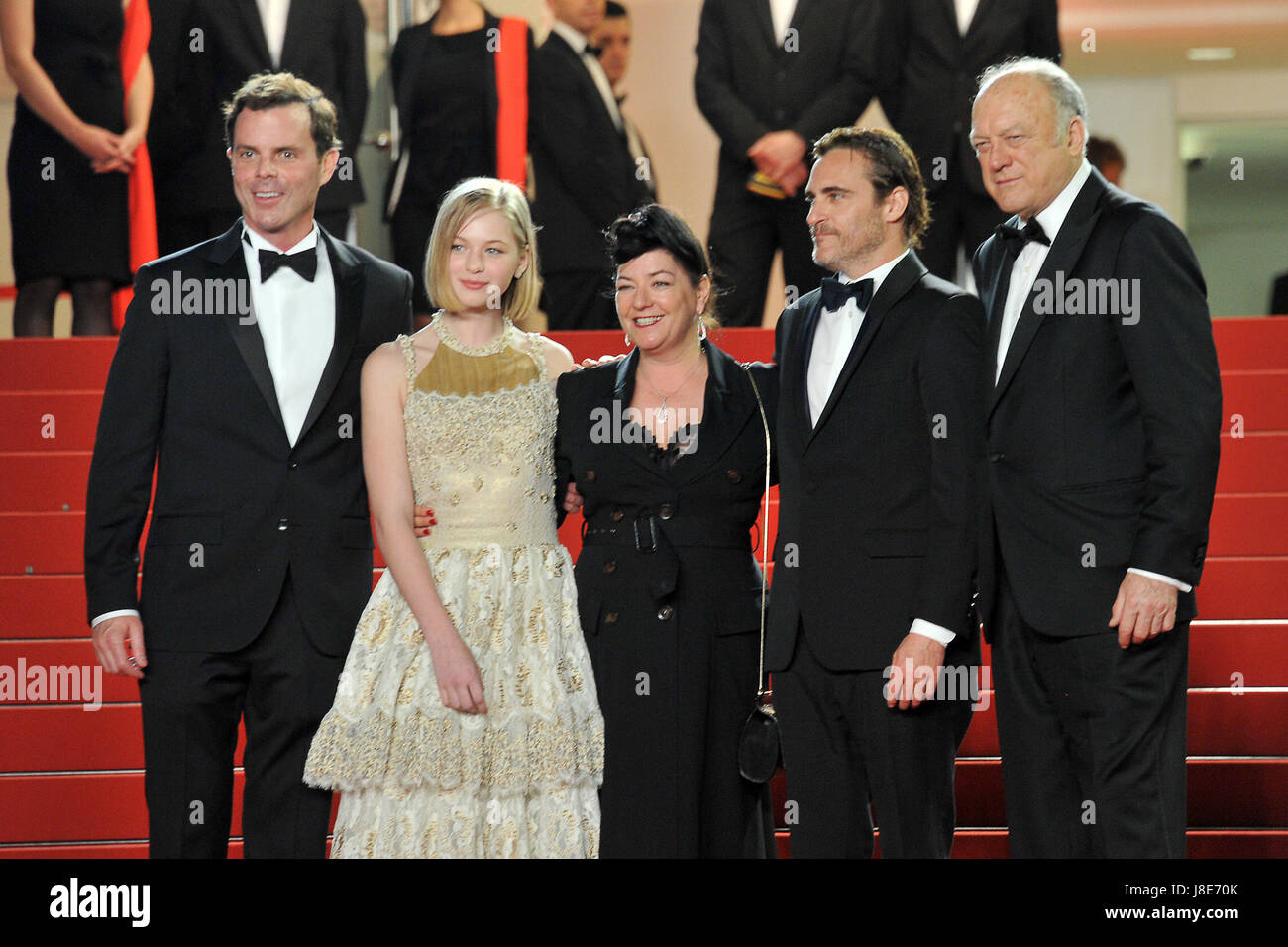 Cannes, France. 27th May, 2017. Alex Manette, Ekaterina Samsonov ...