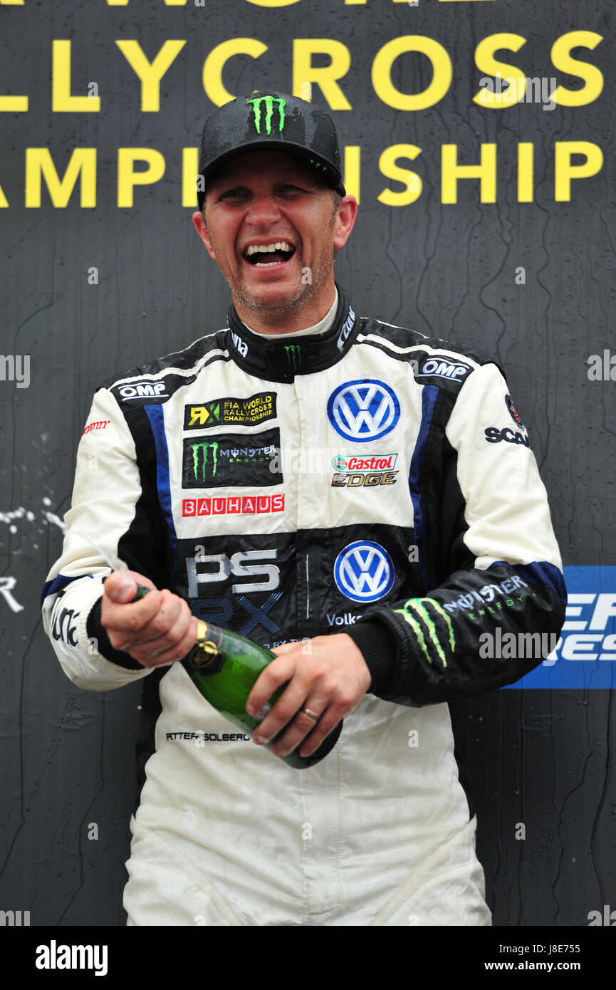 Lydden Hill Race Circuit, Kent, UK. 28th May, 2017. Petter Solberg (NOR ...