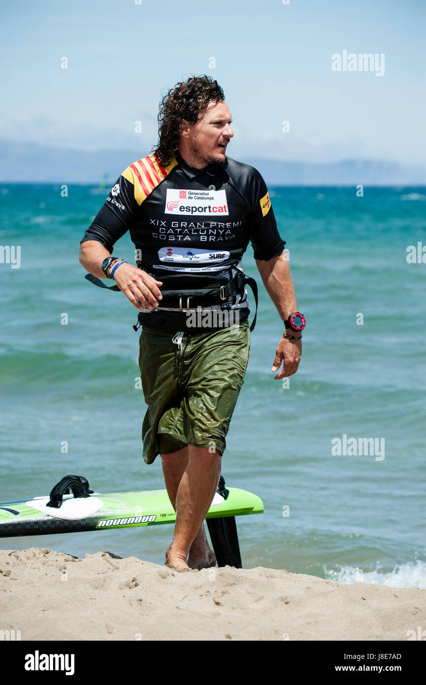 Barcelona, Spain. 28th May, 2017. Maynard Finian in action during the ...