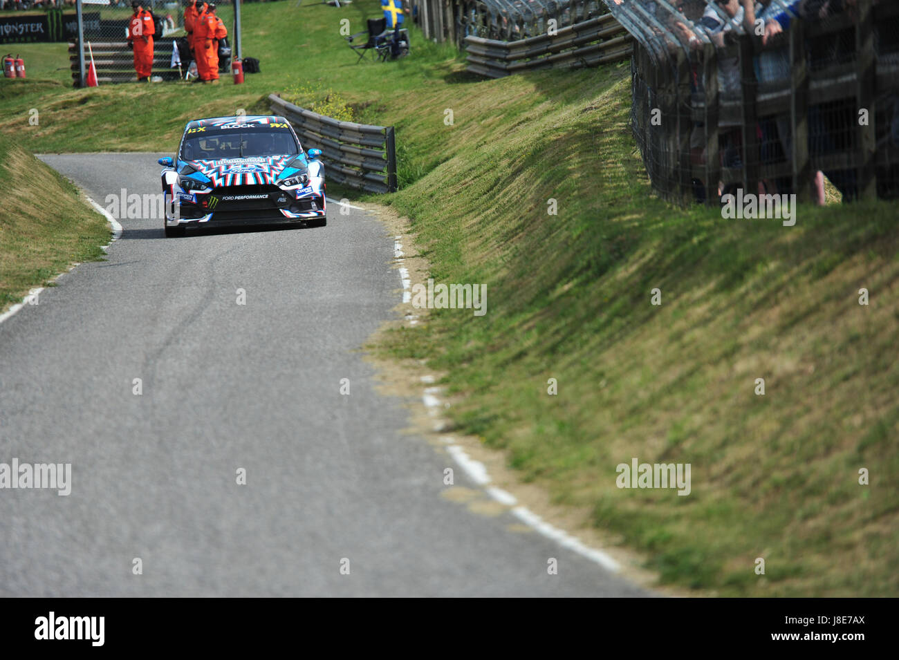 Lydden Hill Race Circuit, Kent, UK. 28th May, 2017. Ken Block (USA) at ...